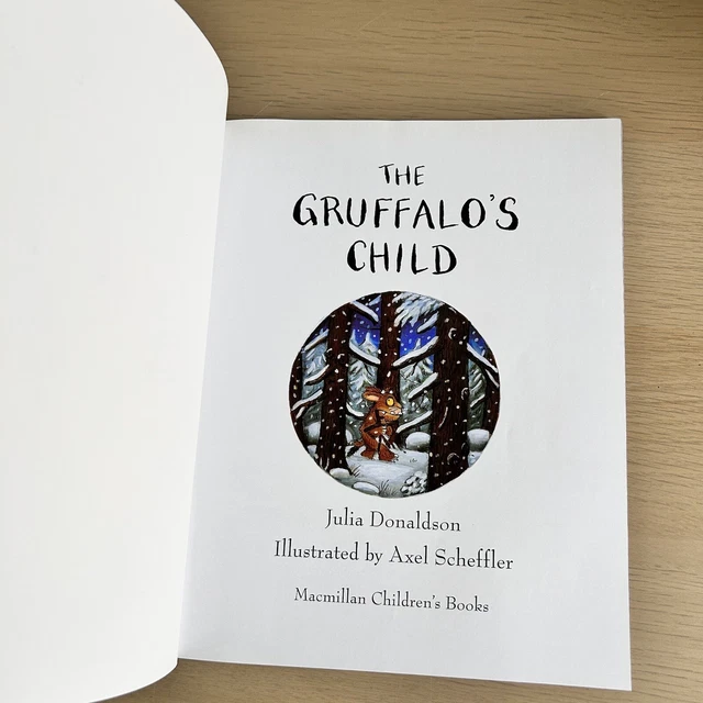 THE GRUFFALO & THE GRUFFALO'S CHILD by Julia Donaldson Large Paperbacks ...