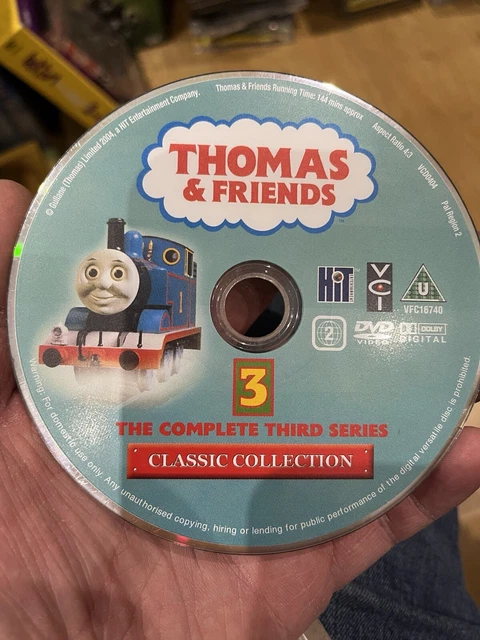THOMAS THE TANK Engine DVD Series 3 disc only £0.99 - PicClick UK