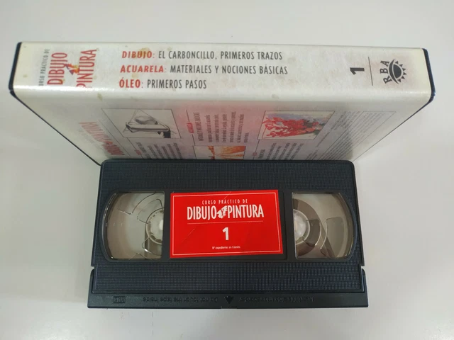 PRACTICAL COURSE OF Drawing and Painting Oil Watercolor - VHS Tape ...