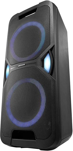 MEDION P61468 PARTY Sound System (Party Speakers incl. Microphone ...