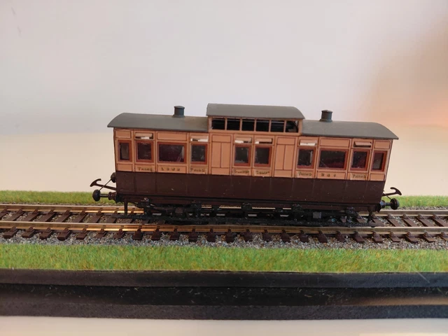 EM GAUGE SCRATCH/KIT built Fine scale L & SWR 24' Brake Coach 0f 1868 £78.70 - PicClick UK