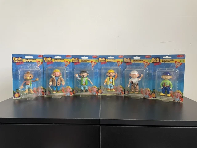 RARE 2005 VINTAGE Bob The Builder COMPLETE SET Action Figures NEW And ...