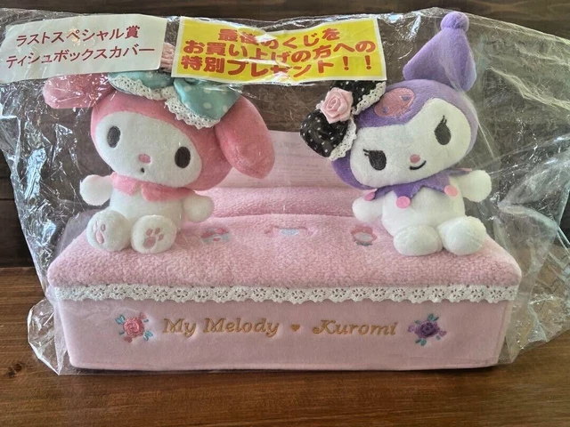 RARE MY MELODY Kuromi Tissue Box Cover SANRIO Kuji Exclusive to JAPAN £ ...