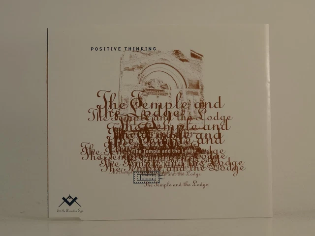POSITIVE THINKING THE TEMPLE AND THE LODGE (H1) 4 pistes CD pochette ...