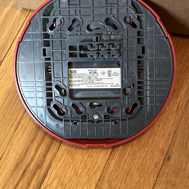 SYSTEM SENSOR PC2RL 2-Wire Ceiling Mountable Horn Strobe - Red $21.23 ...