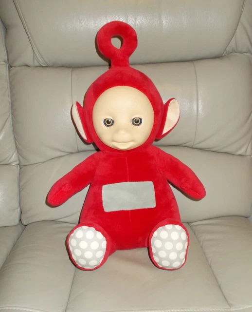 LARGE 40CM HIGH Po Red Teletubbies Talking Sounds Soft Plush Teddy Toy ...