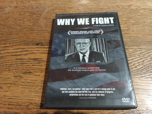 WHY WE FIGHT Vgc Reg 1 Dvd (2005) $12.95 - PicClick AU