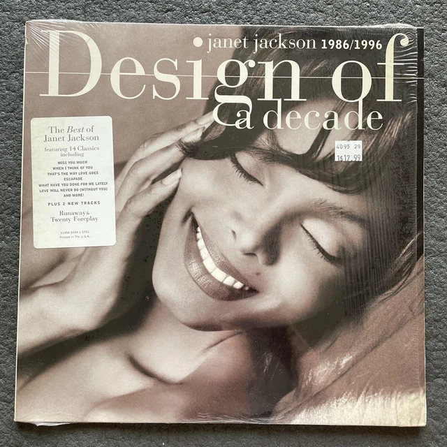 JANET JACKSON / Design Of A Decade 2枚 - Cd Album 1995 R&B Pop Hits ...