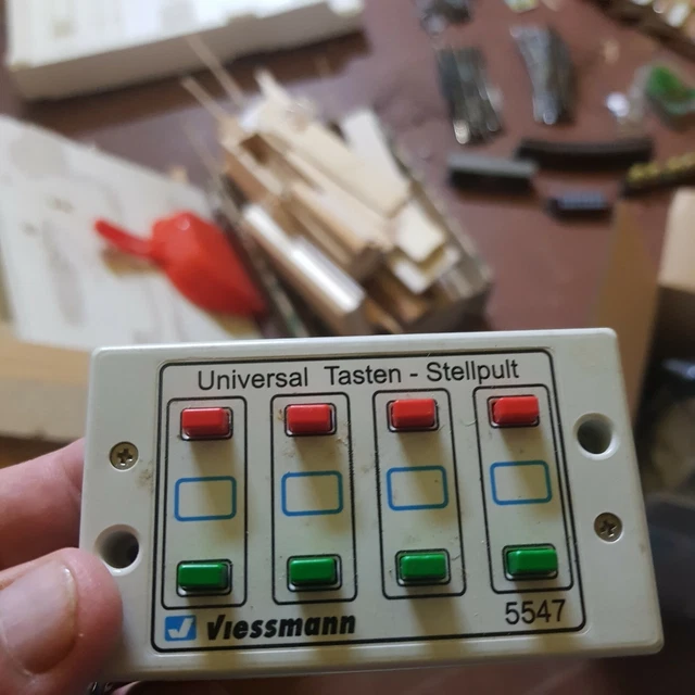 MODULO CENTRALINA CONTROLLO luci, semafori ecc scala ho viessman 5547 ...