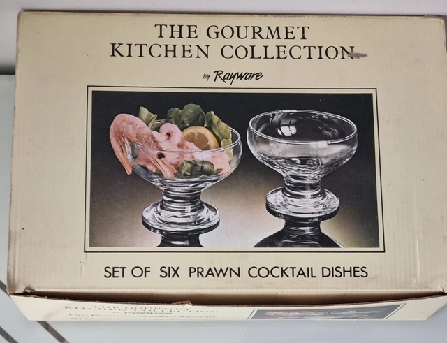 VINTAGE 1970'S Rayware The Gourmet Kitchen Collection Prawn Cocktail ...