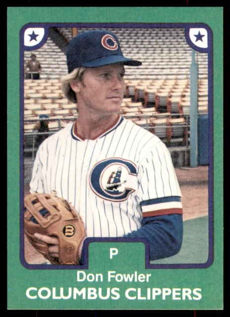 1984 TCMA MINOR League Don Fowler (F) Columbus Clippers #6 EUR 4,37 ...