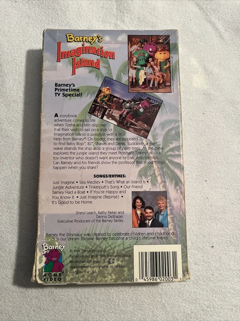 BARNEY - BARNEYS Imagination Island (VHS, 1994) $7.44 - PicClick CA