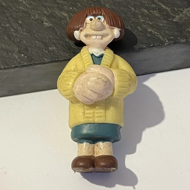 WALLACE AND GROMIT figures Wendoline Pvc Miniature 1989 Vtg Original £ ...