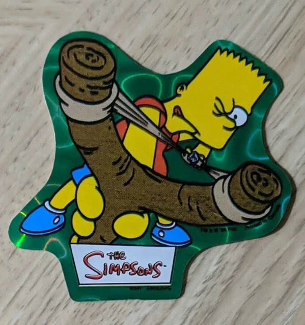 THE SIMPSONS BART Simpson Sticker $5.00 - PicClick CA