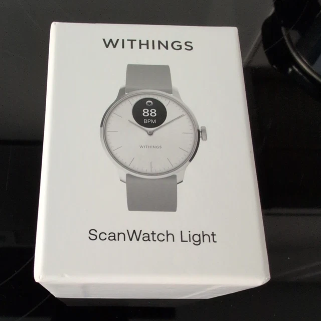 WITHINGS HEALTH ACTIVITY Tracker Smartwatch Scanwatch Light HWA11 37mm ...