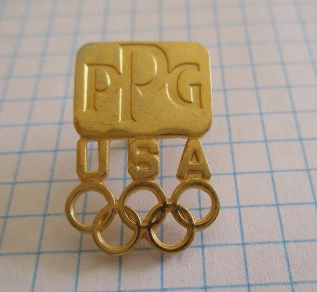 PINS RARE JEUX OLYMPIQUES PPG USA VINTAGE PIN'S wxc 35 EUR 7,99 ...