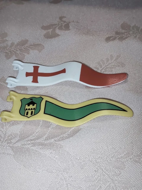 PLAYMOBIL PIÈCE DÉTACHÉ 2 drapeaux chevalier tbe EUR 1,50 - PicClick FR