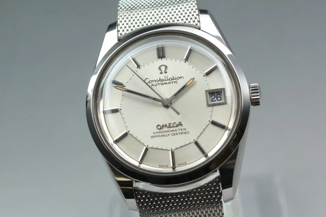 OMEGA CONSTELLATION PIE Pan Dial Cal.1001 Chronometer Automatic Mens ...