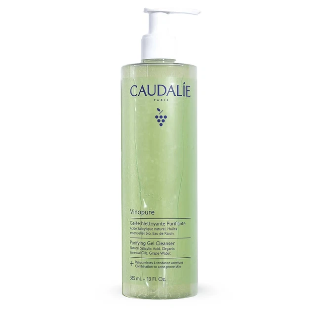 CAUDALIE VINOPURE PURIFYING Gel Salicylic Acid Acne Prone Skin 385ml £41.09 - PicClick UK