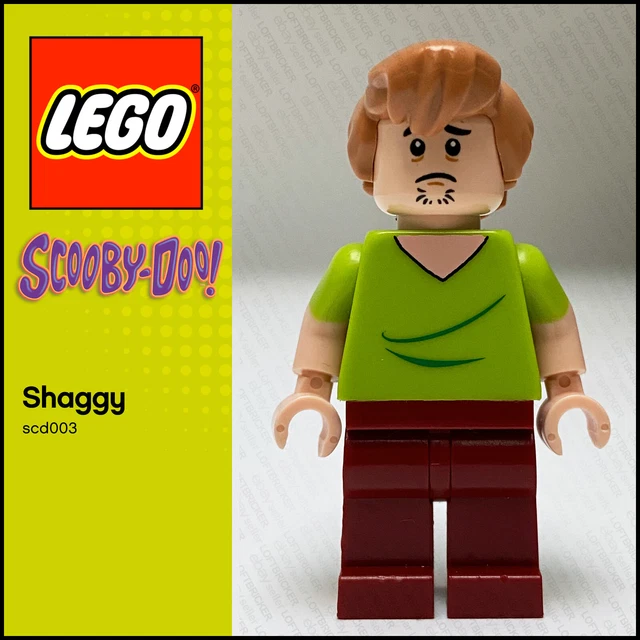 GENUINE LEGO SCOOBY-DOO Shaggy Rogers SCD003 from sets 75904 75902 £7. ...
