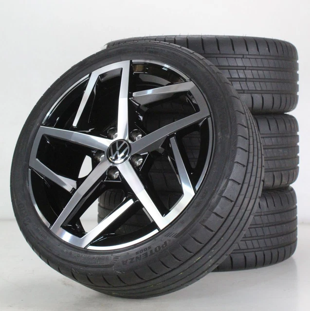 VW GOLF 8 & R-Line Gte Gti Gtd Summer Wheels 18 Inch Dallas Rims ...