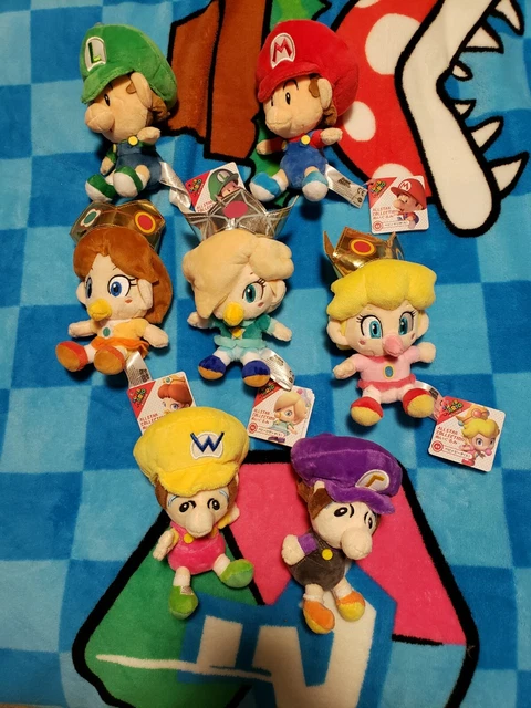 Mario And Luigi And Wario And Waluigi And Peach And Daisy