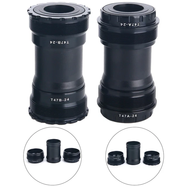 T47 24MM BICYCLE Bottom Bracket with Internal and External Thread ...