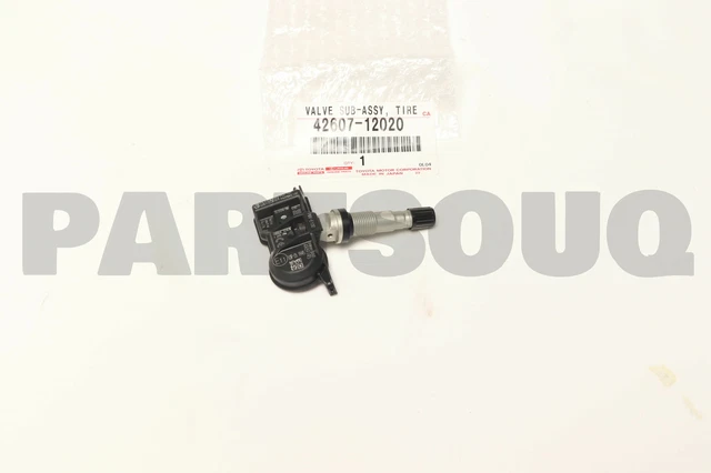 4260712020 GENUINE TOYOTA VALVE SUB-ASSY TIRE PRESSURE MONITOR 42607 ...