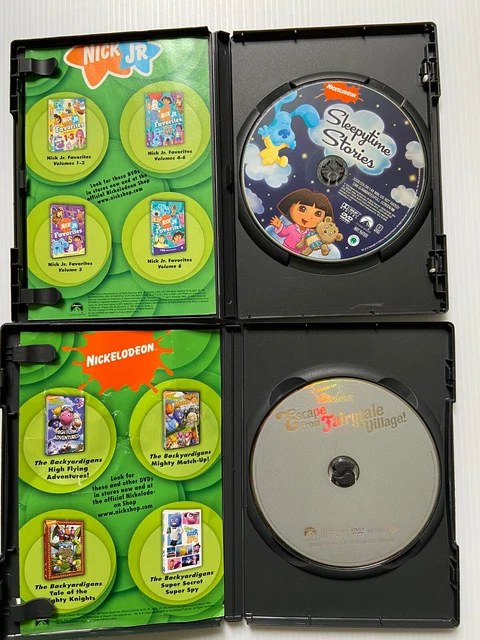 NICKELODEON ESCAPE FROM Fairytale Village & Sleepytime Stories - Lot Of ...