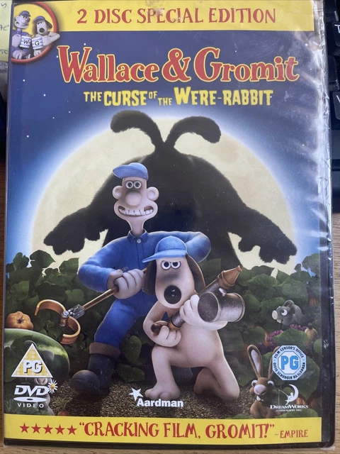 WALLACE & GROMIT: The Curse Of The Were-Rabbit, [Dvd] New & Sealed £4. ...