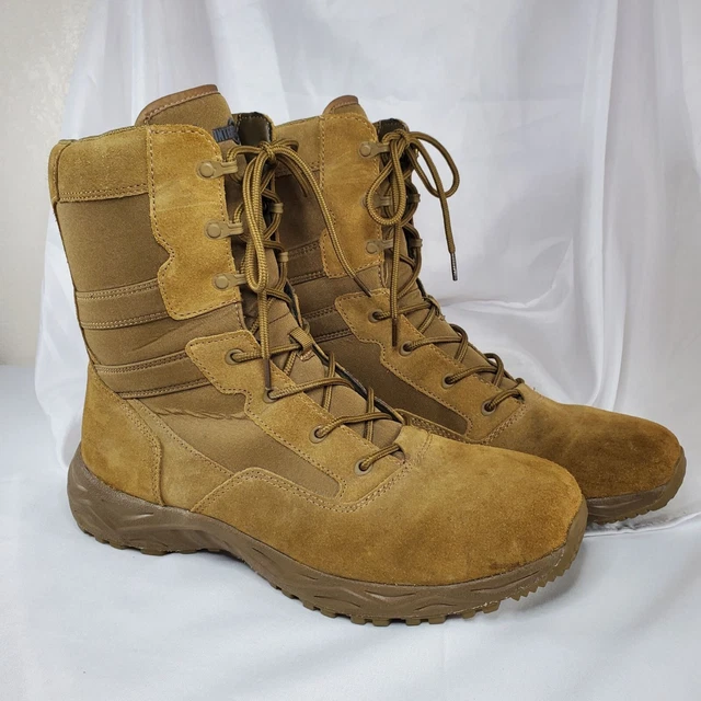 INTERCEPTOR TAN TACTICAL Boots Mens Size 13 Military Combat Boots ...