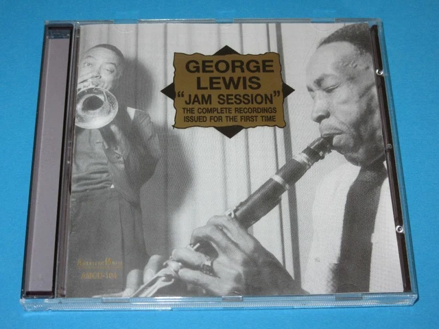 GEORGE LEWIS JAM Session - Complete Recordings (US 2004, American Music ...