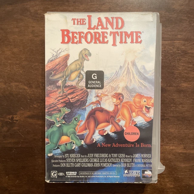 THE LAND BEFORE Time (VHS, 1996) Rare Showtime Video Rental £28.48 ...