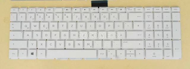 NEW FOR HP home 15g-br000 15q-bu000 15g-bx000 Keyboard German Deutsch ...