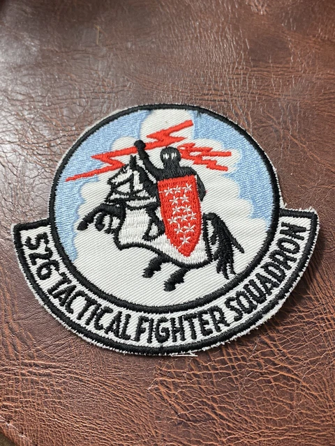 1960S 70S VINTAGE USAF 526TH TACTICAL FIGHTER SQUADRON PATCH Rare £7.99 ...