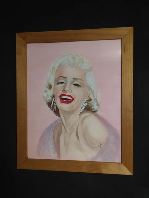 Marilyn Monroe Oil Painting FOR SALE! - PicClick UK