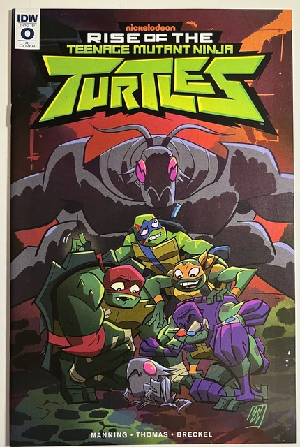 Rise Of The Teenage Mutant Ninja Turtles 0 Ri 110 Variante 2018 Idw 3090
