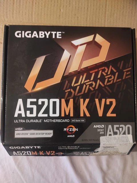 GIGABYTE A520M K V2 Motherboard £42.30 - PicClick UK