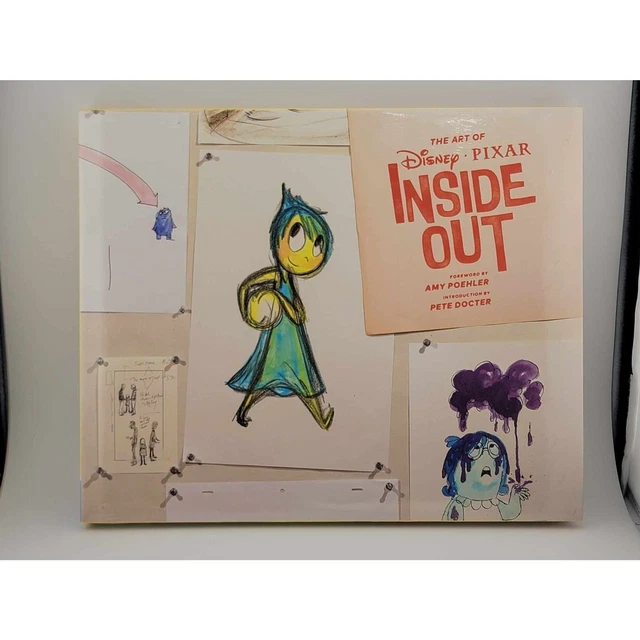 DISNEY PIXAR THE Art Of Inside Out Amy Poehler Pete Docter £19.48 ...
