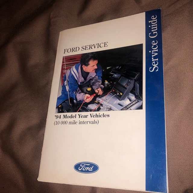 FORD ESCORT MK5 INCL RS COSWORTH FIESTA Mk3 NOS 1994 SERVICE RECORD £75 ...