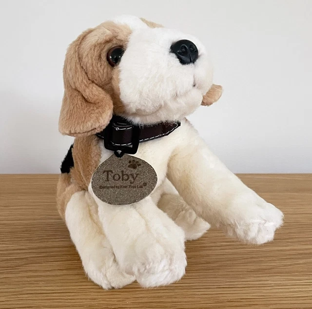 KEEL TOYS TOBY BEAGLE DOG SOFT TOY - LENGTH 10" (26cm) £5.99 - PicClick UK