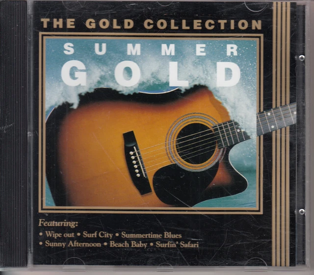 SUMMER GOLD CD Beach Boys The Kinks Surfaris Jan & Dean Turtles Everly ...