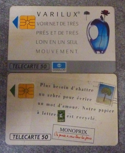 TELECARTES FRANCE telecom a puce par 2 EUR 1,00 - PicClick FR