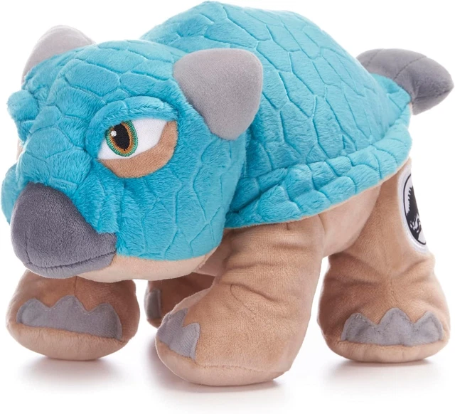 JURASSIC WORLD BUMPY the Ankylosaurus Soft Toy Teddy Jurassic Park £6. ...