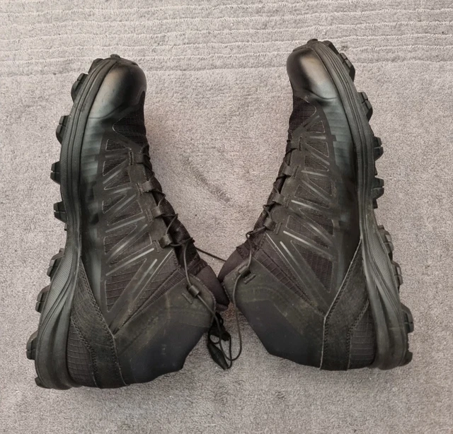 MEN'S SALOMON SPEED Assault Black Military Tactical Boot Size UK 10 ...