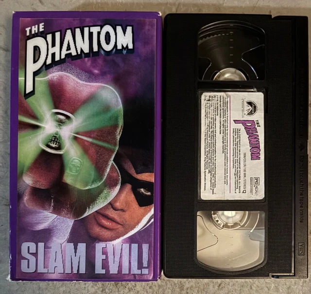 THE PHANTOM SLAM EVIL VHS Tape Paramount LENTICULAR cover 1996 obscure ...