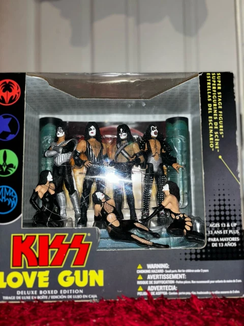 KISS LOVE GUN DELUXE BOX EDITION Super Stage Figures McFarlane Toys Diorama £260.00 - PicClick UK