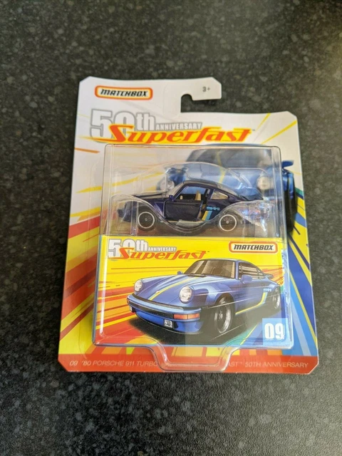 MATCHBOX GBK29 50TH ANNIVERSARY Superfast #9 Porsche 1980 911 Turbo £11 ...