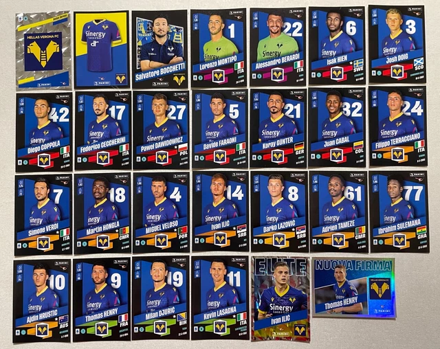 27 FIGURINE STICKERS Calciatori Panini 2022-23 Squadra Completa Hellas Verona EUR 9,99 - PicClick IT