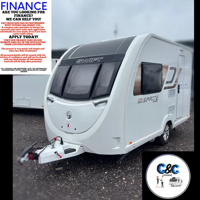 CRIS REG 2022 Swift Sprite Compact Full End Kitchen 2 Berth Touring ...